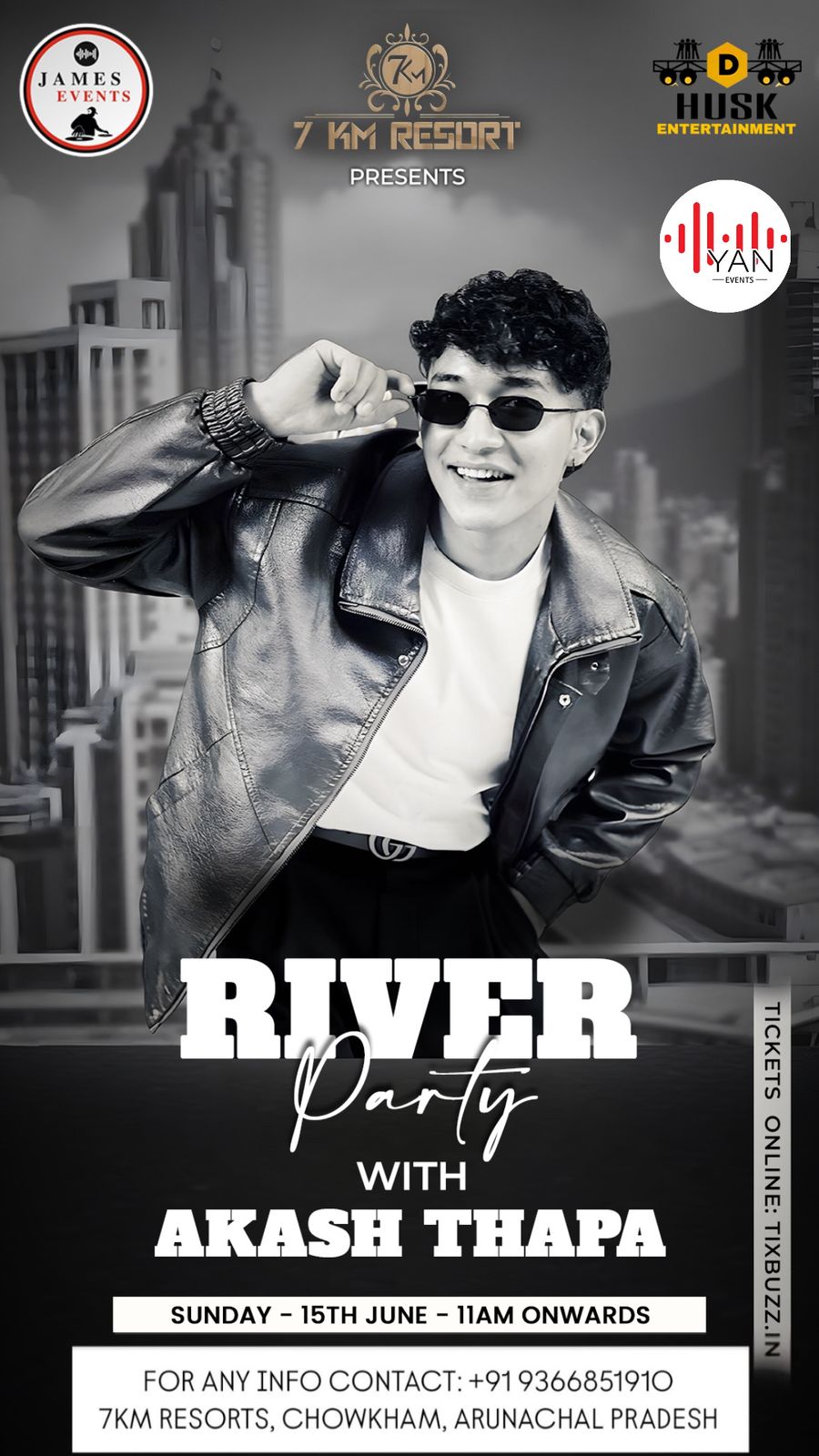 River Party with Akash Thapa - Tixbuzz.in